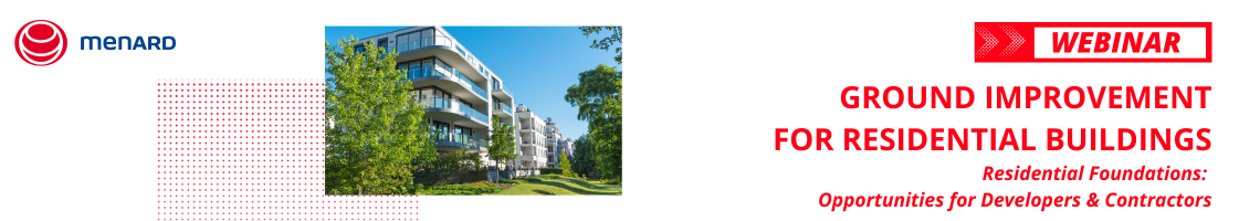 Ground Improvement for Residential Buildings / Webinar series | Menard ...